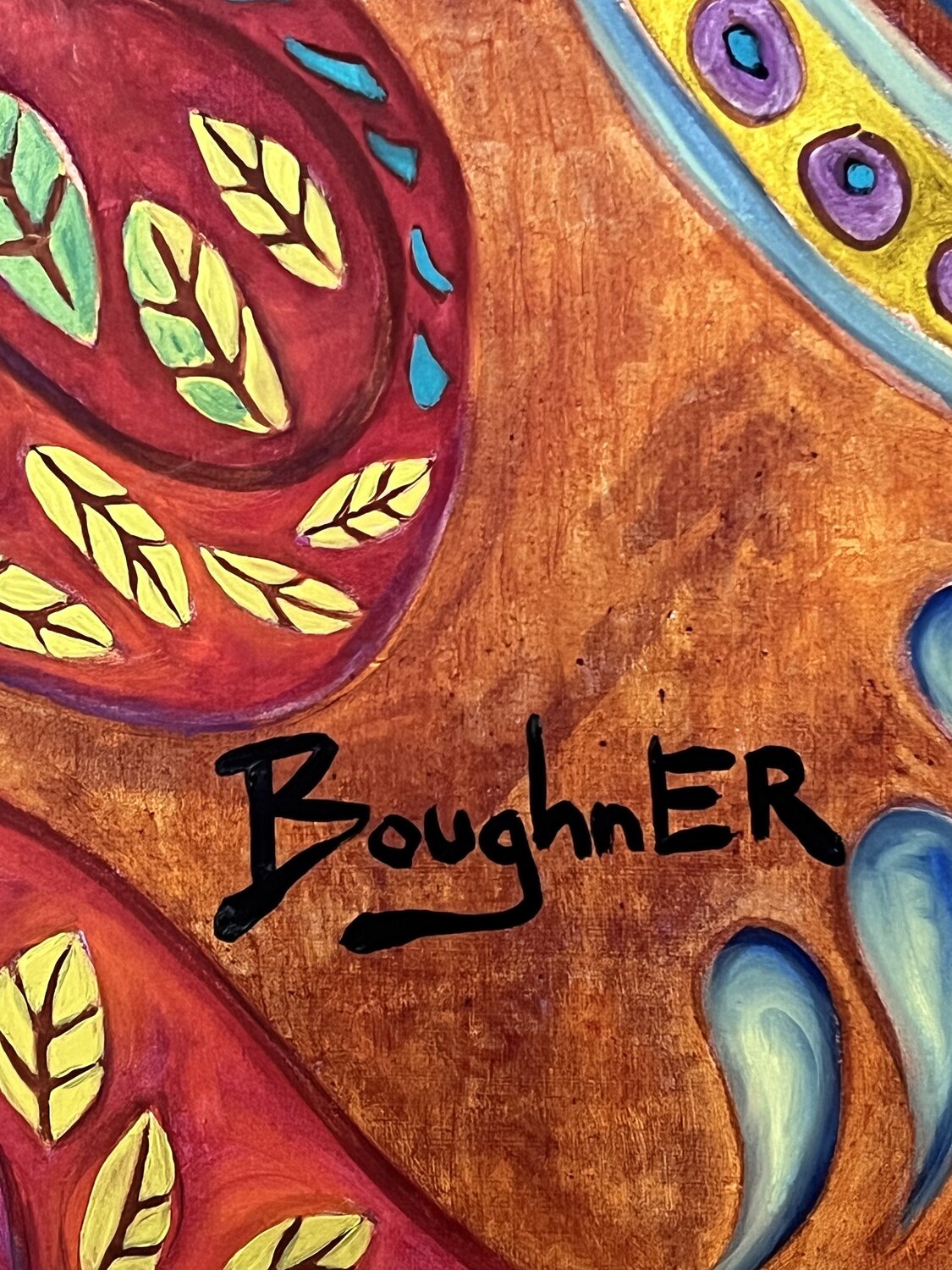 Image 487 by Elisa Boughner (2008) : Painting Oil on Wood - Singulart