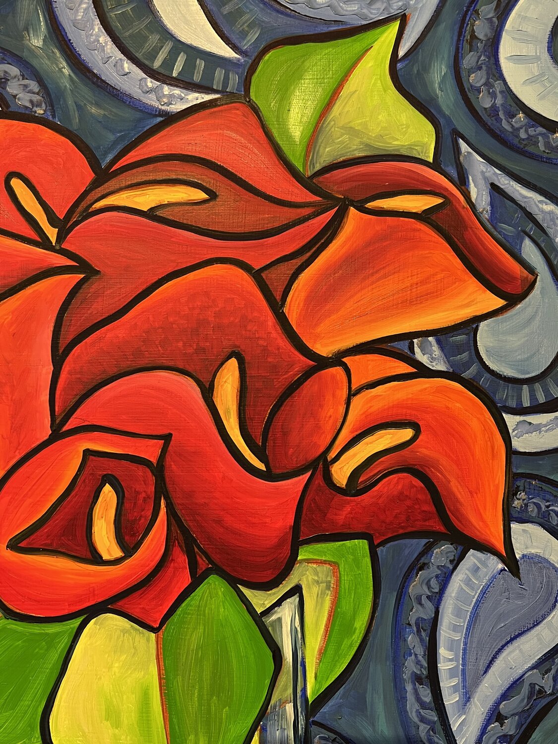 Image 248 by Elisa Boughner (2004) : Painting Oil on Wood - Singulart