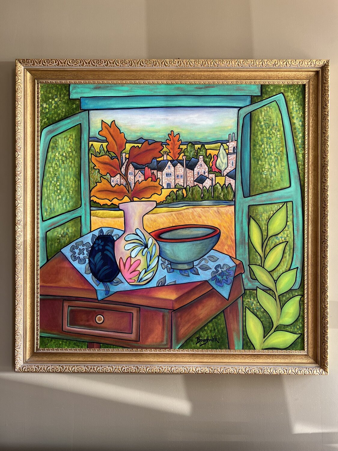 Image 1020 by Elisa Boughner (2023) : Painting Oil on Wood - SINGULART