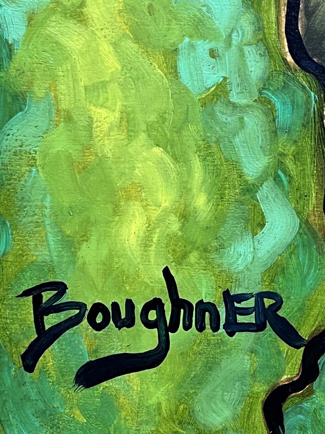 Image 1023 by Elisa Boughner (2023) : Painting Oil on Wood - Singulart