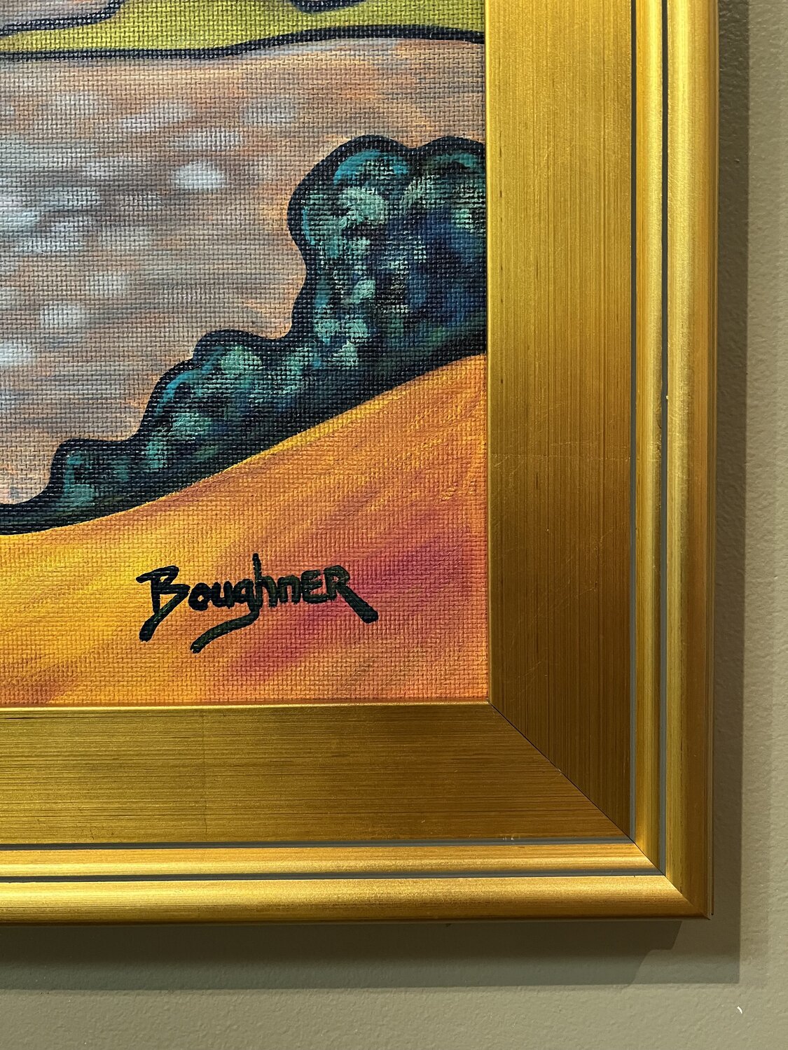 Image 1029 by Elisa Boughner (2023) : Painting Oil on Wood - SINGULART