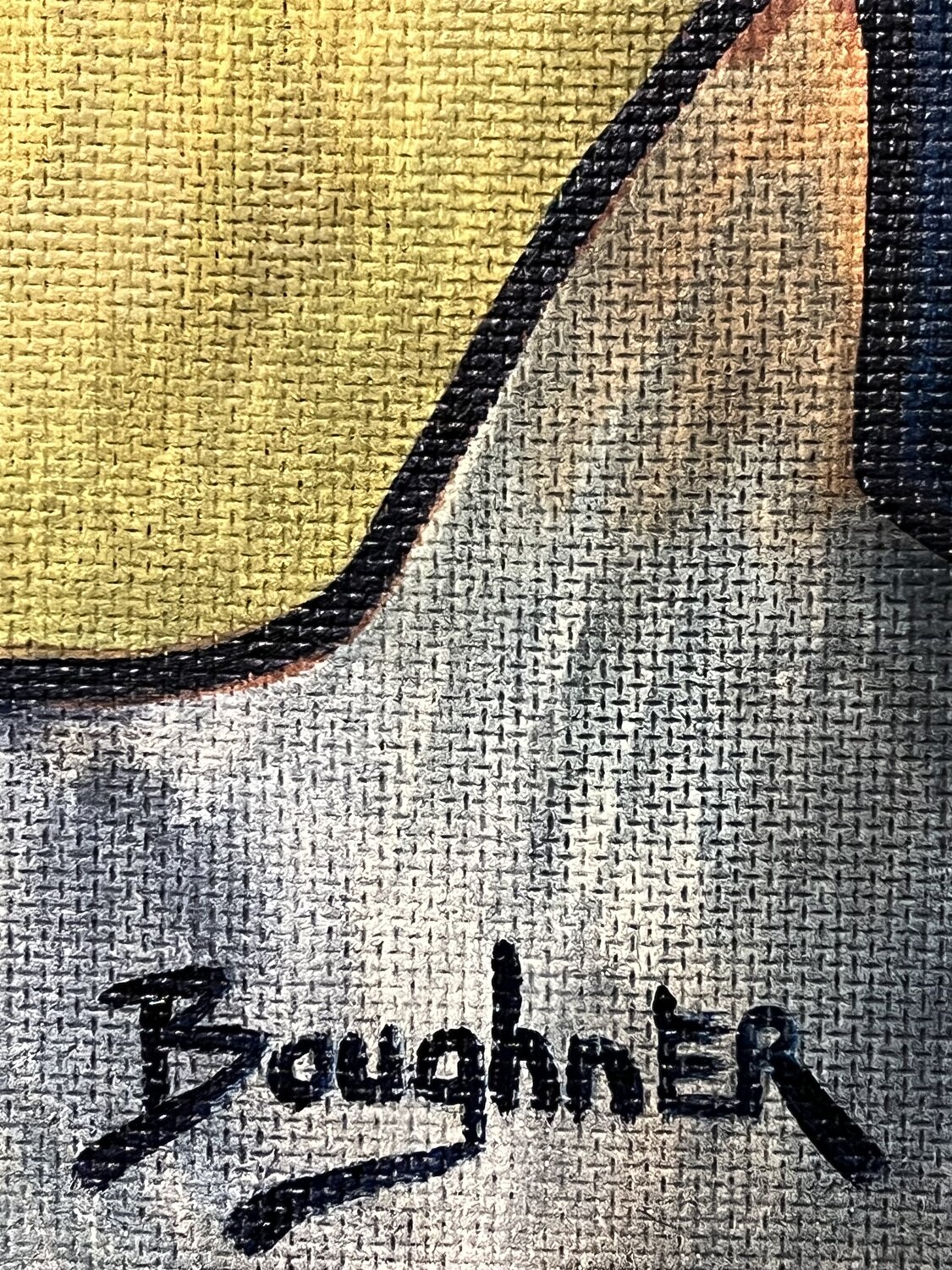 Image 1036 by Elisa Boughner (2023) : Painting Oil on Wood - SINGULART