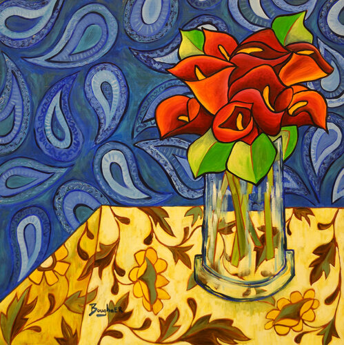 Image 248 by Elisa Boughner (2004) : Painting Oil on Wood - Singulart