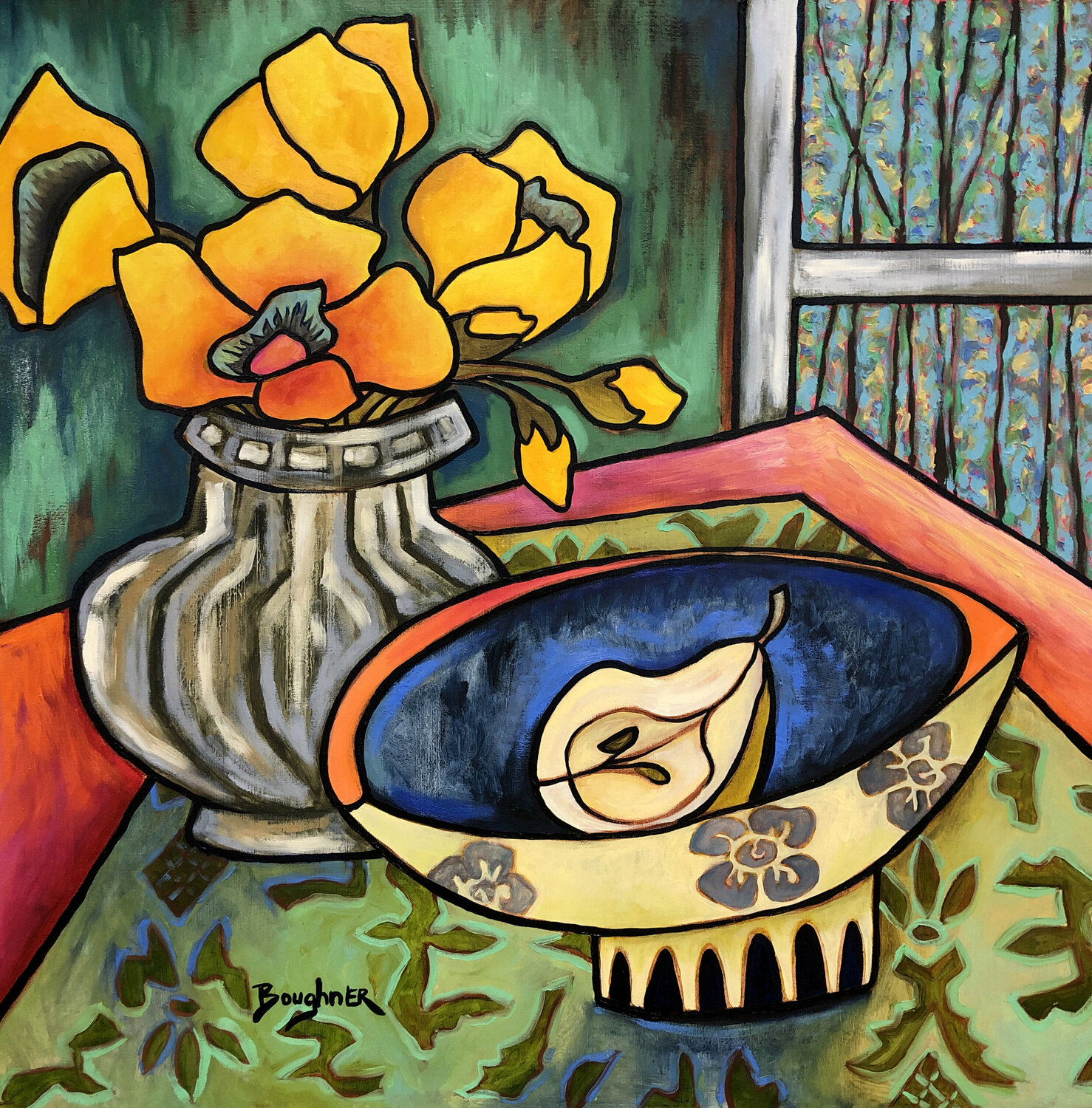 Image 926 by Elisa Boughner (2020) : Painting Oil on Wood - Singulart