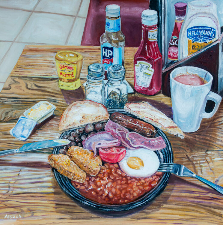 Breakfast Painting