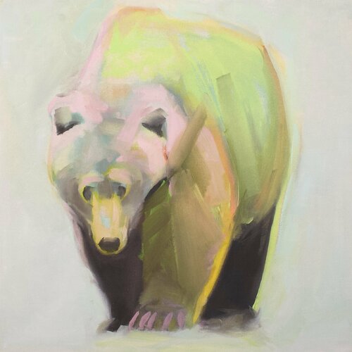 charcoal rabbit #5 by Kim Kimbro (2020) : Drawing Charcoal on Paper ...