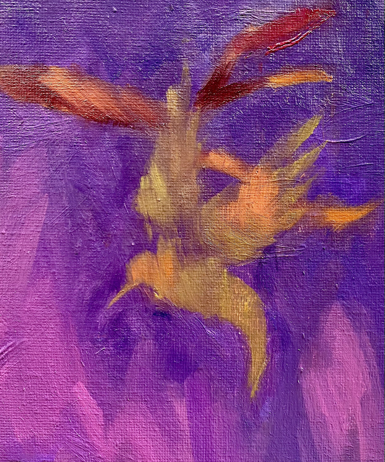 La fleur de mon secret by Barbara Petit Lisy (2023) : Painting Oil on ...