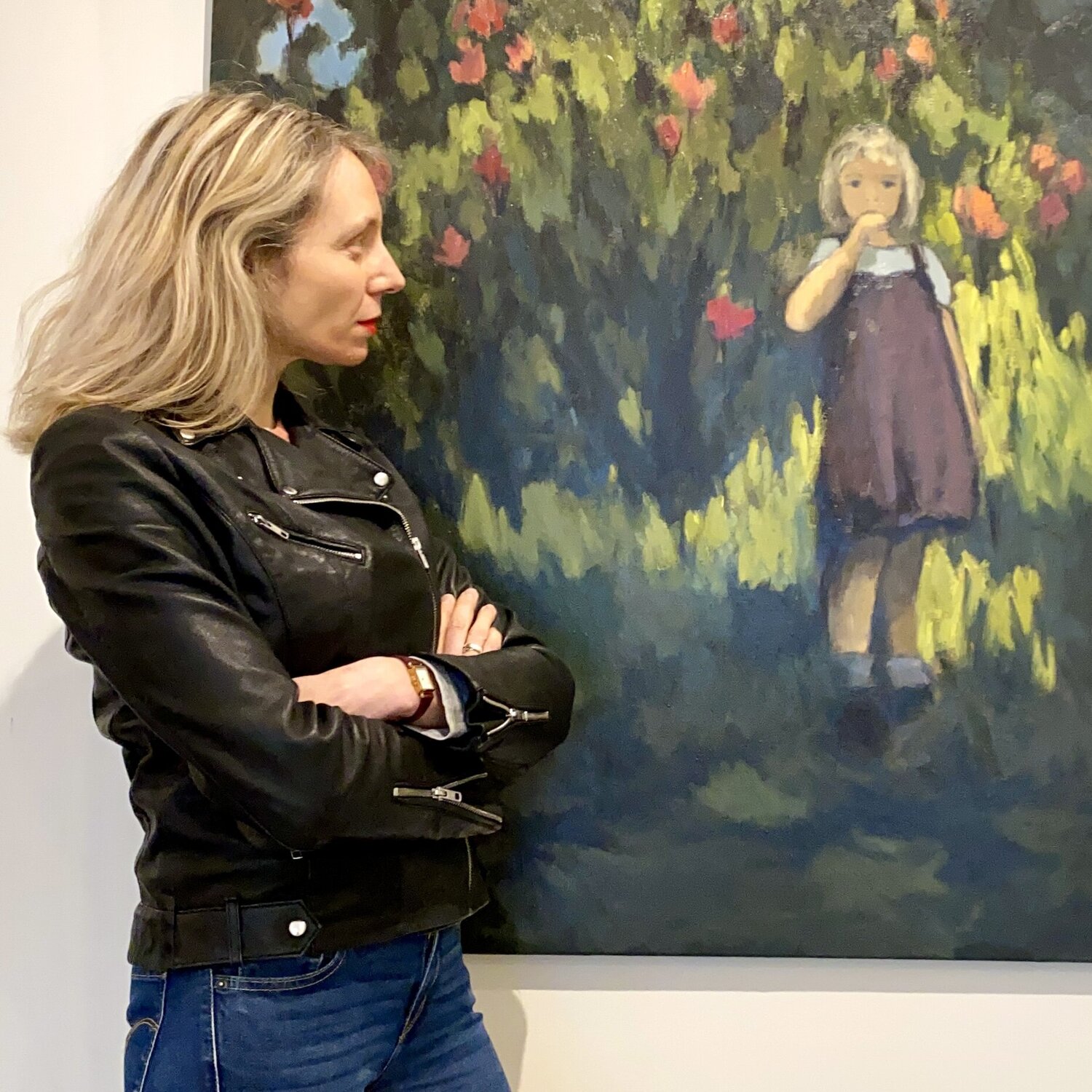 Le jardin de mon enfance by Barbara Petit Lisy (2018) : Painting Oil on ...