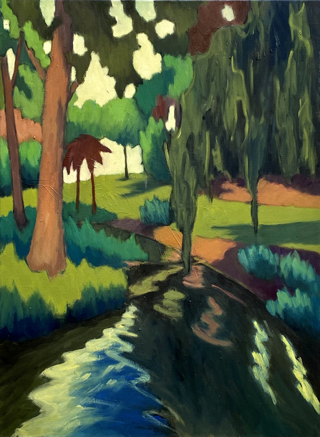 Le ruisseau au square des Batignolles by Barbara Petit Lisy (2021 ...