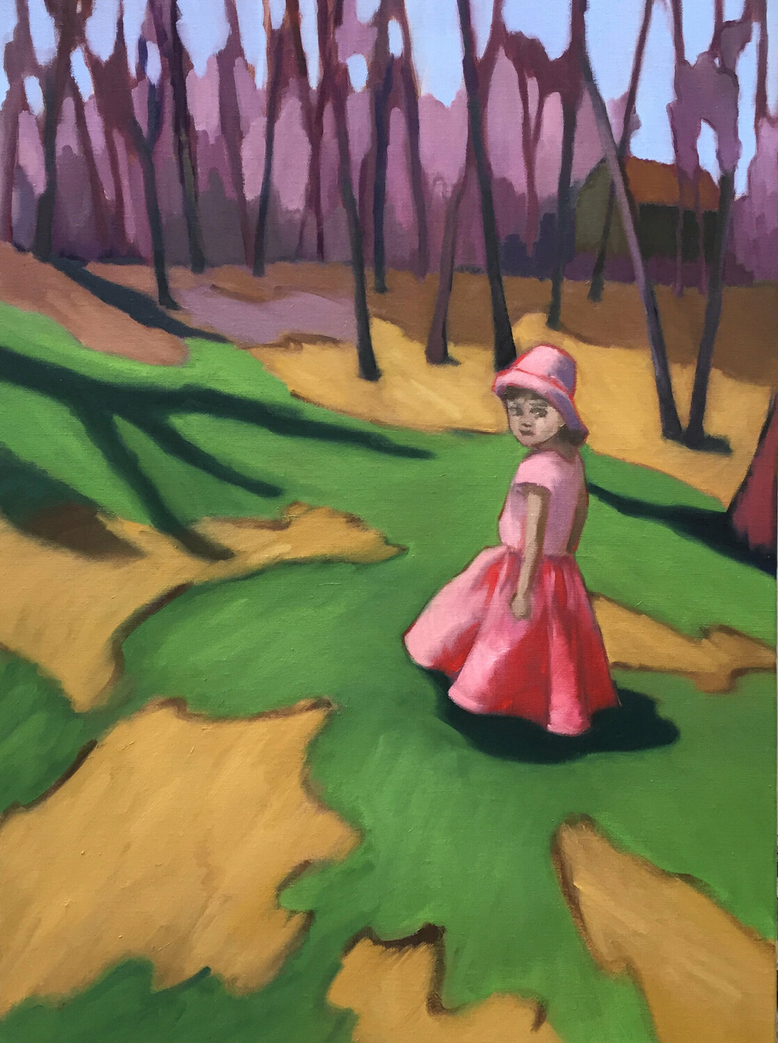 Suzie en balade by Barbara Petit Lisy (2020) : Painting Oil on Canvas ...