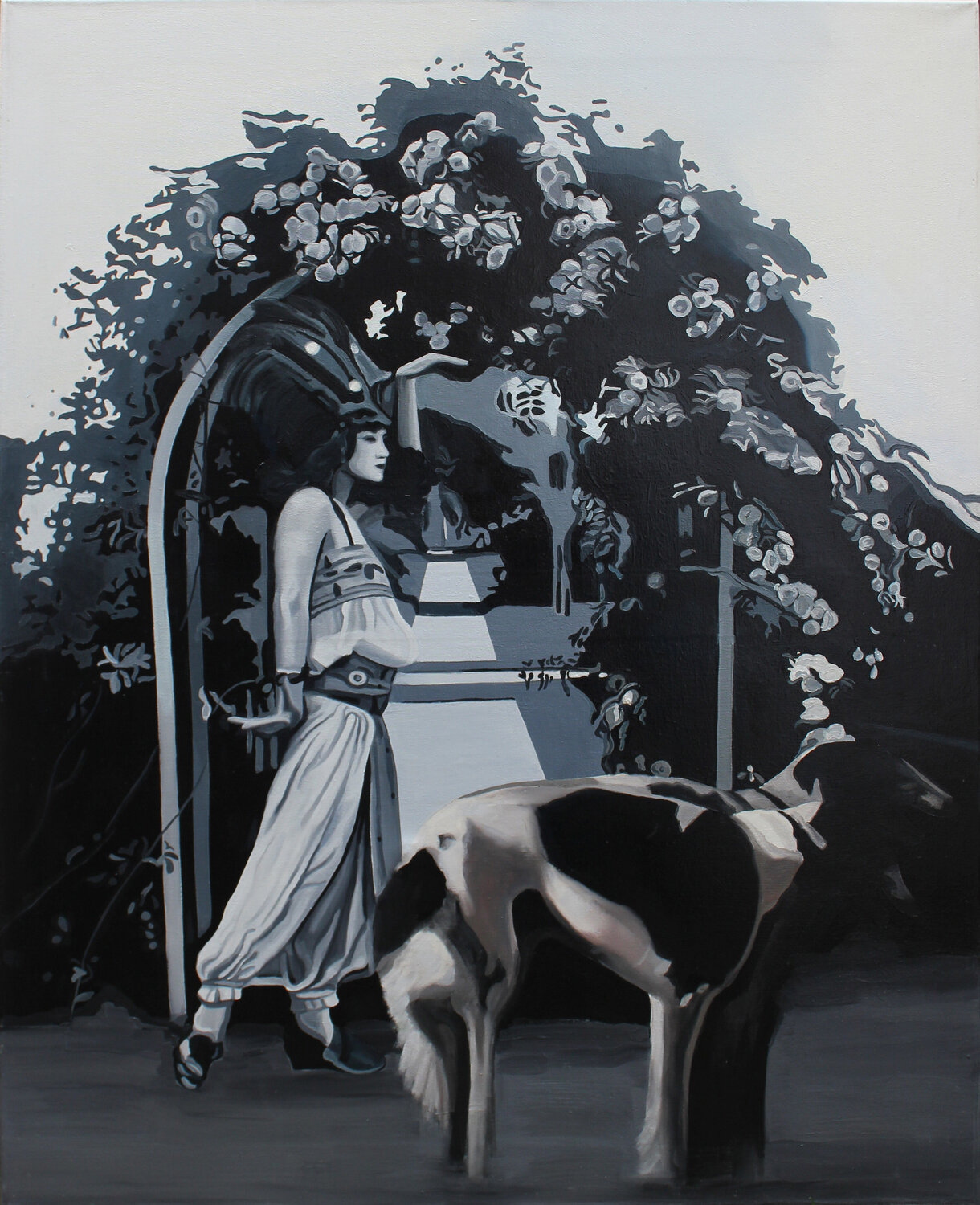 Zelda Boden by Izabela Apananska (2013) : Painting Oil, Collage on ...