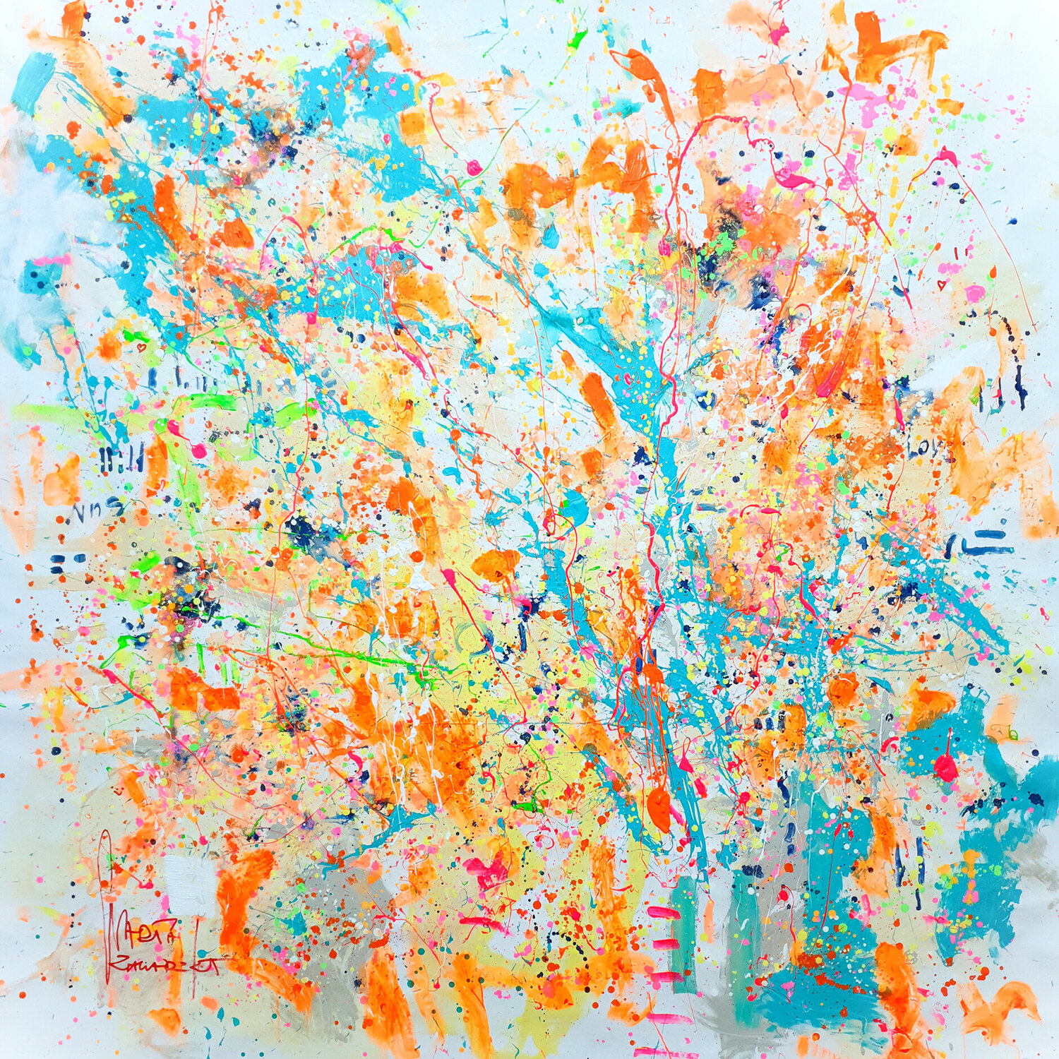 Maria by Marta Zawadzka (2023) : Painting Acrylic, Oil on Canvas ...