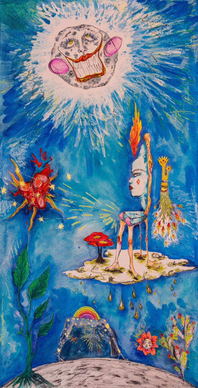 El origen de la Vía Láctea by Alexia López Sosa (2022) : Work on Paper ...