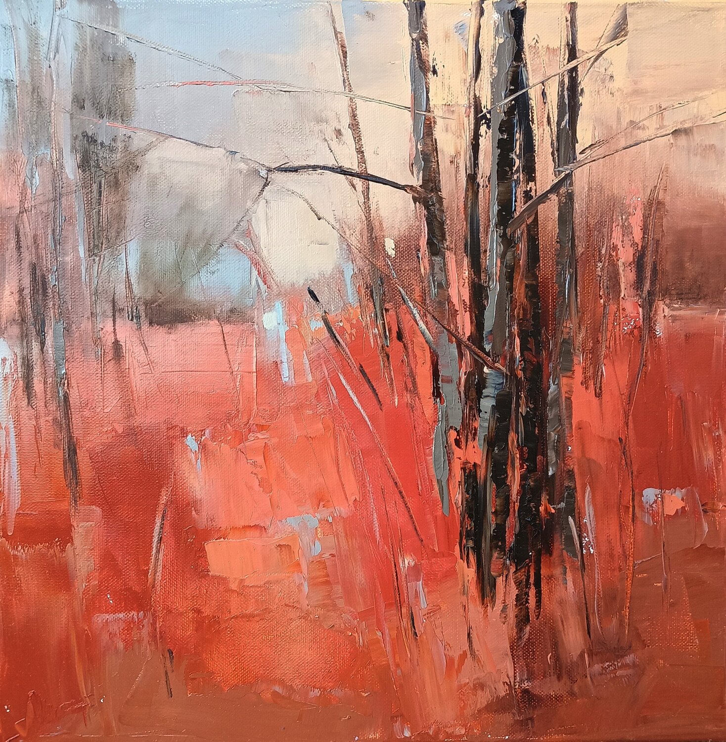 CARNIVAL OF RUST by Emilia Milcheva (2024) : Painting Oil on Canvas ...