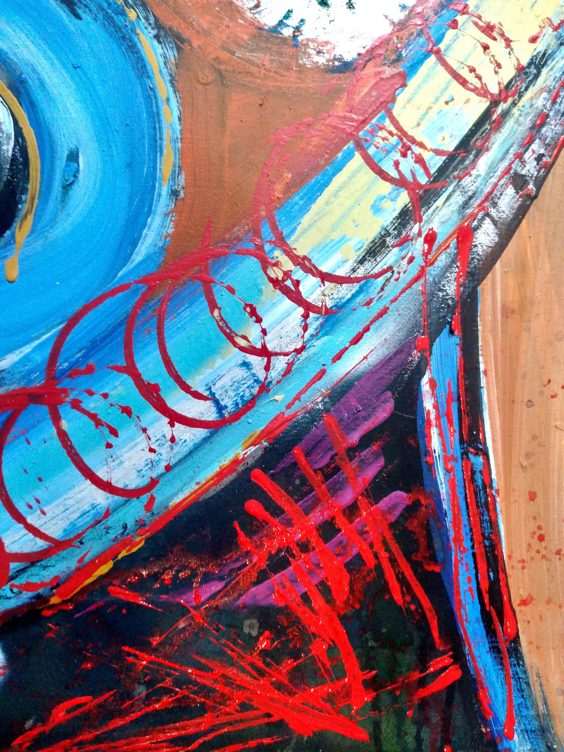 HADODO by Eli Trez Folly (2022) : Painting Acrylic, Spray Paint on ...