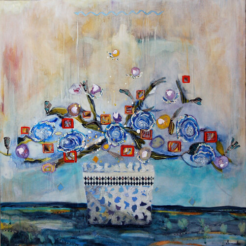 Dominique Desmeules : Artiste Peintre contemporain canadienne - SINGULART