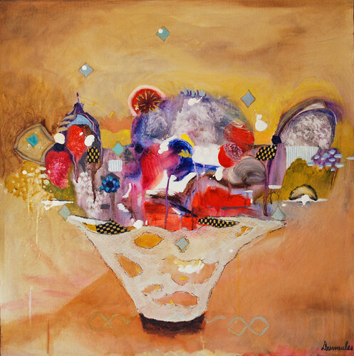 Dominique Desmeules : Artiste Peintre contemporain canadienne - SINGULART