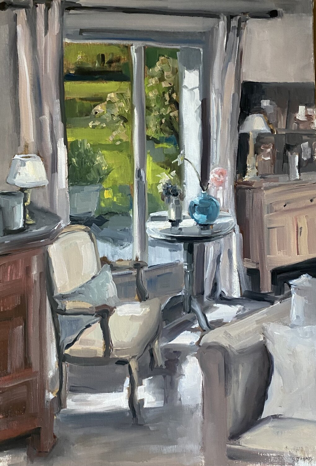 Salon côté jardin by Géraldine Morales – SINGULART