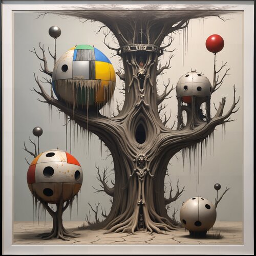 The Tree of Time de Dan Obana (2025) : Édition Monotype, Giclée sur ...