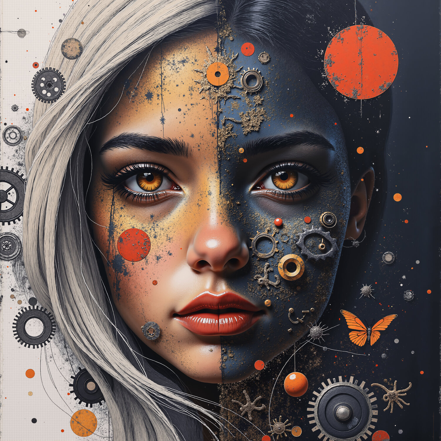 The Twin-Faced Reflection of the Mechanical Moon by Dan Obana (2025 ...