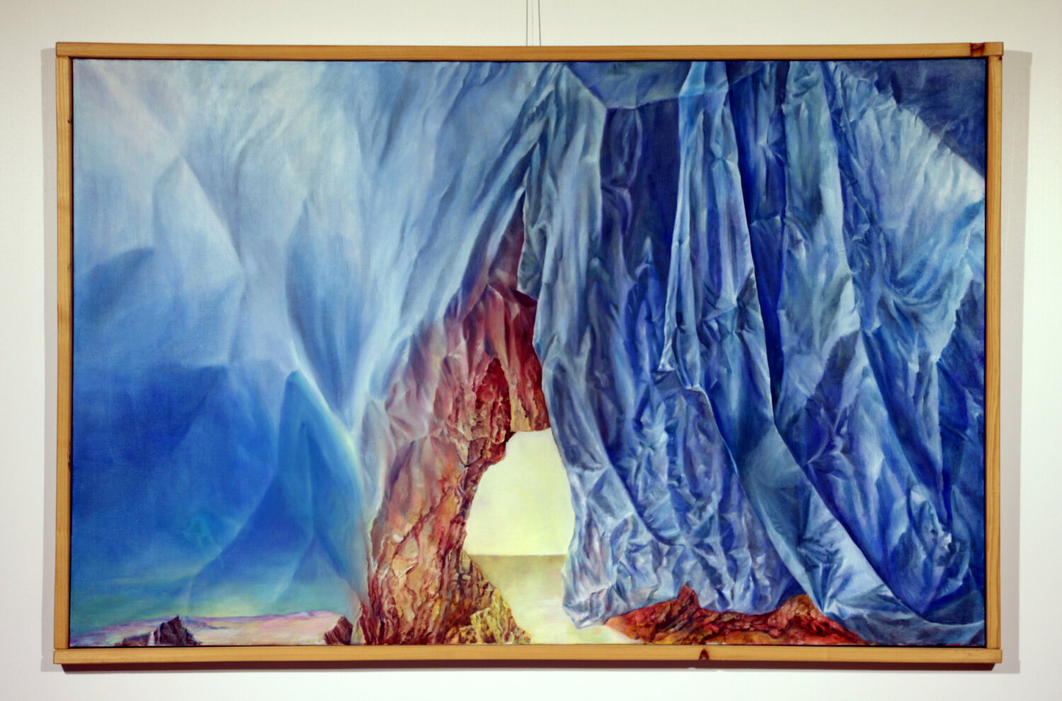 1973_vor-her by Reinhard Hanke (1973) : Painting Oil on Canvas - Singulart