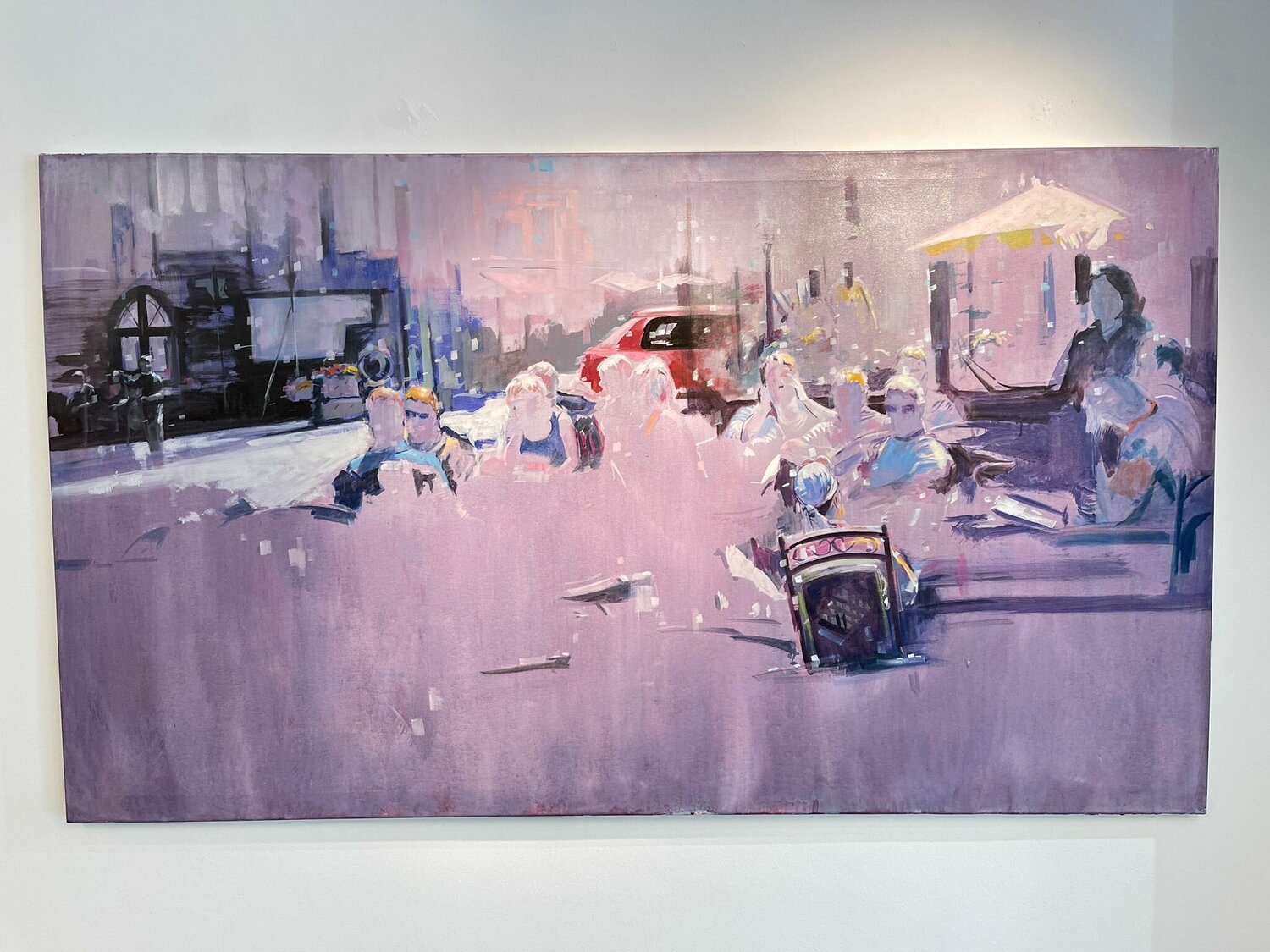 La terraza by Esther Miranda (2015) : Painting Oil on Canvas - Singulart