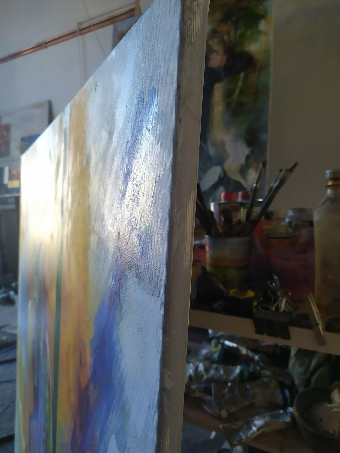 PERSONAJE CON SABOR A BACON von Esther Miranda (2020): Malerei Öl auf ...