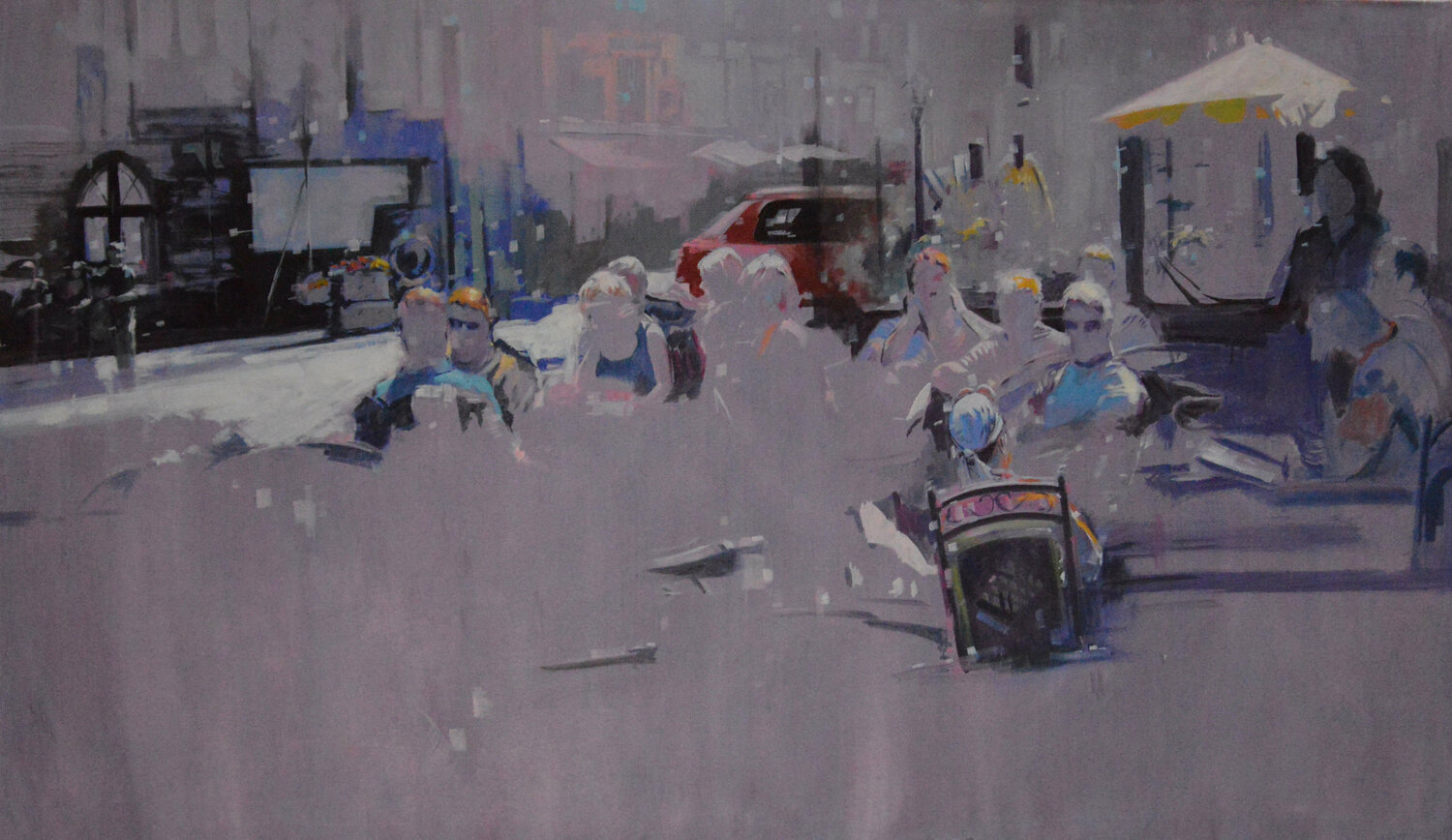 La terraza by Esther Miranda (2015) : Painting Oil on Canvas - Singulart