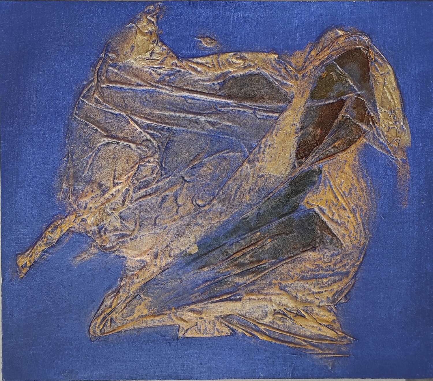 Suoni by Stefania Sergi (2022) : Painting Acrylic, Collage on Wood ...