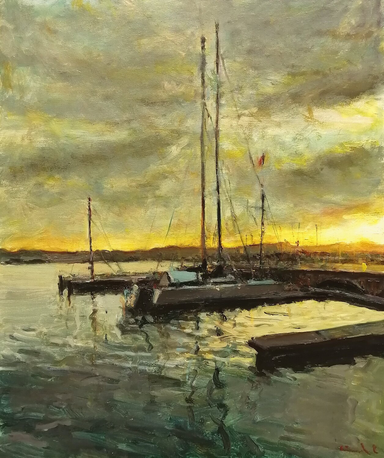 Good Shelter 4 by Charles Choi (2022) : Painting Oil on Canvas - Singulart