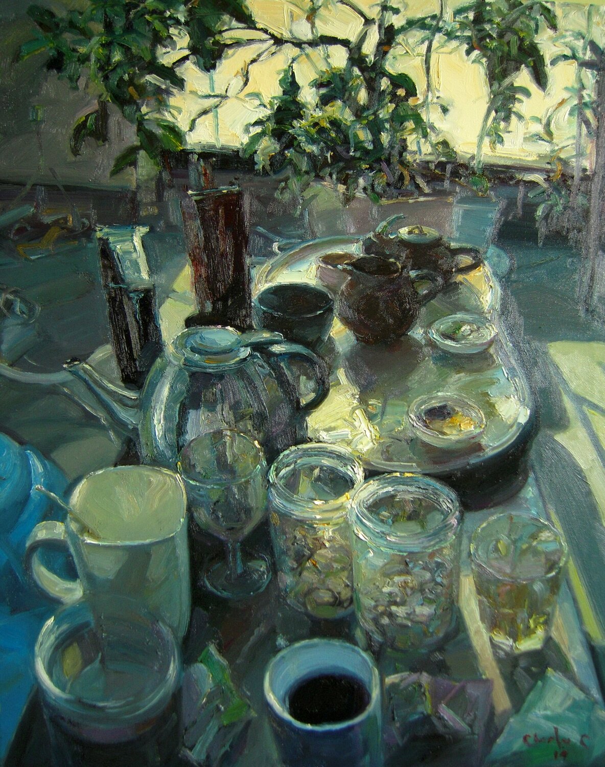 Unity in a mess by Charles Choi (2016) : Painting Oil on Canvas - Singulart