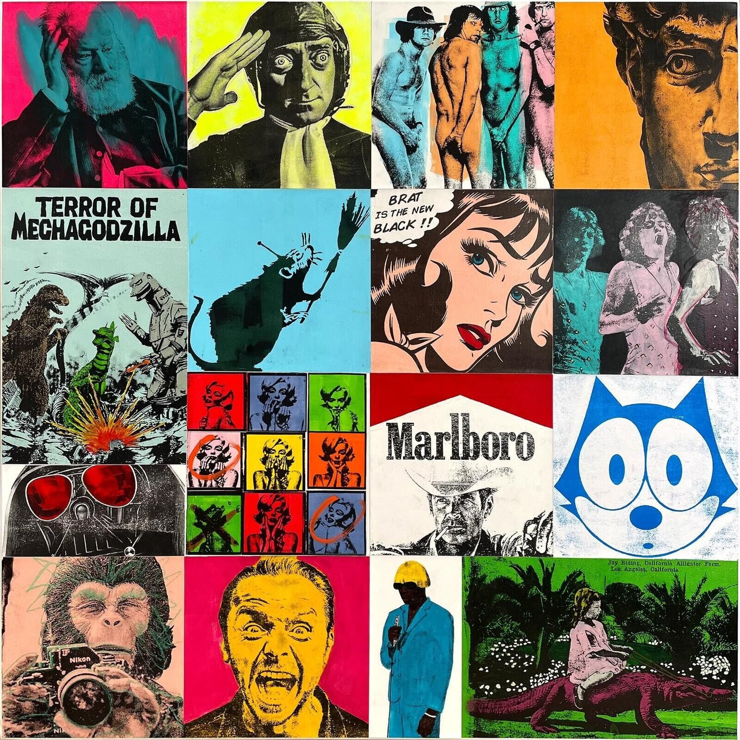 Multiverse Theory n°1 by Brat (2024) : Painting Acrylic - Singulart