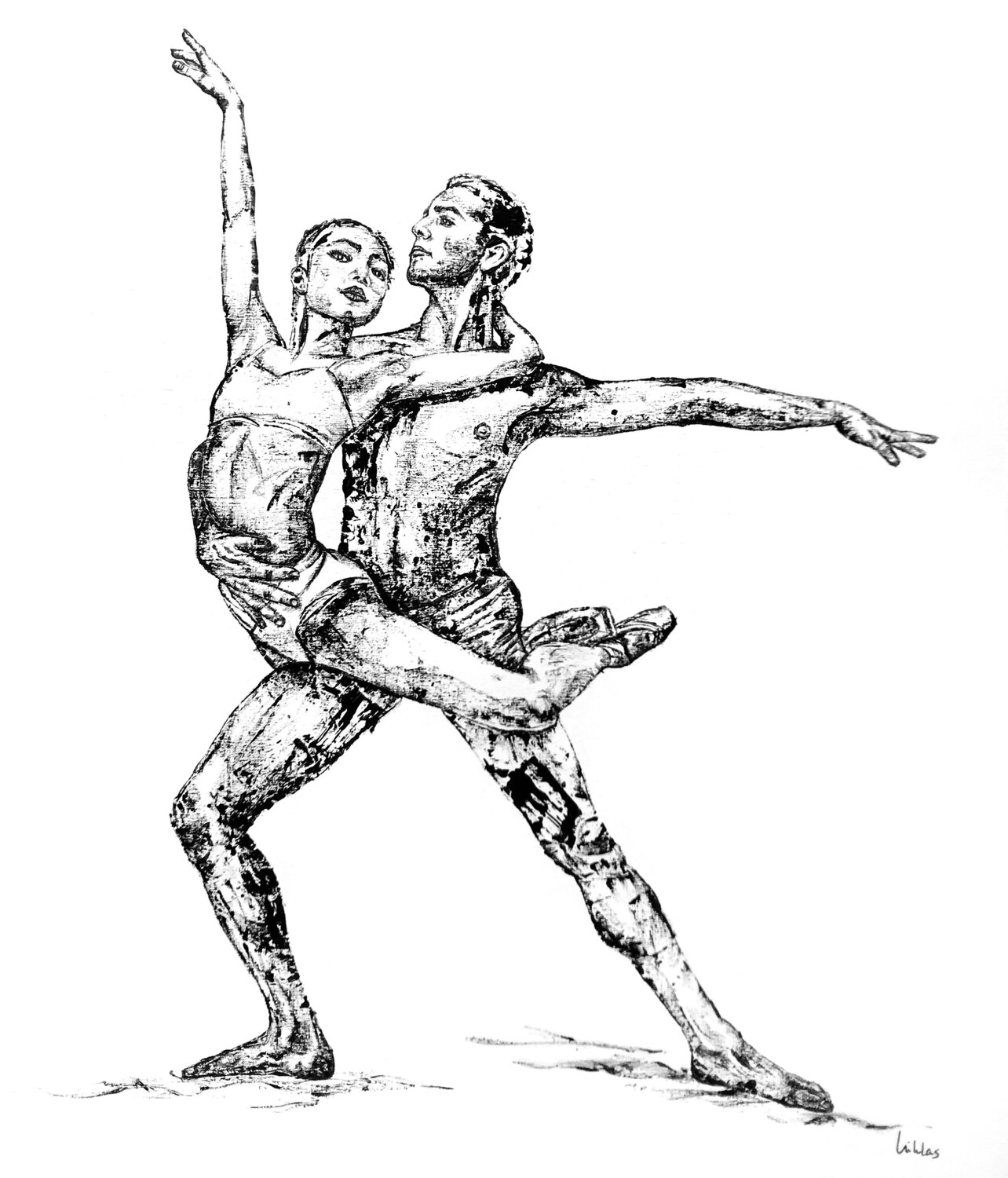 Embraced by Grace // Tänzerin und Tänzer by Sarah Jil Niklas (2021 ...