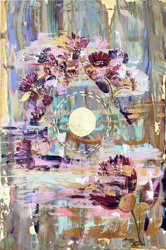 Golden Winds de Maria Tureanu Dermengiu (2025): Pintura Acrílico, Pan ...