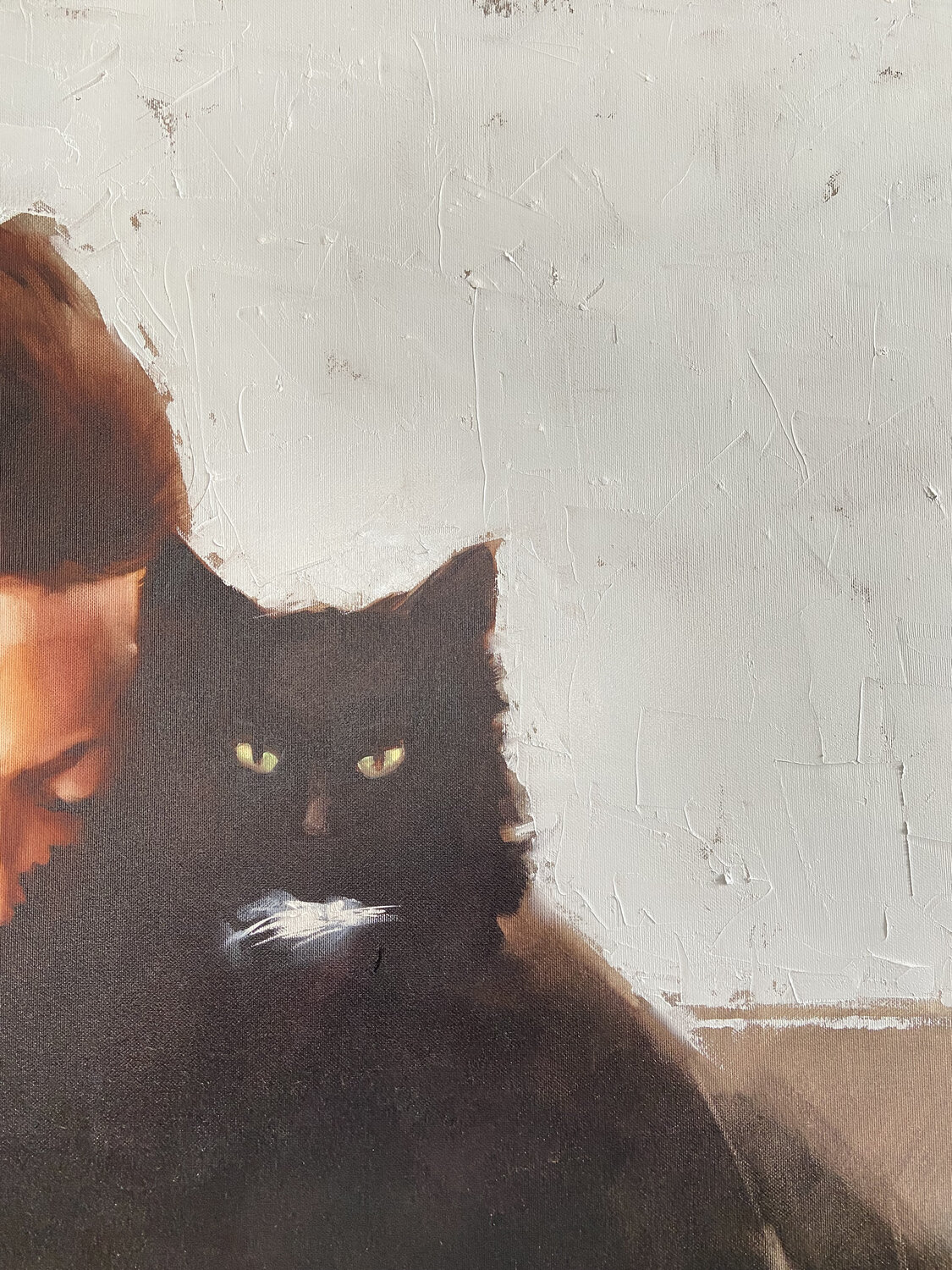 A sad portrait. by Igor Shulman (2022) : Painting Oil on Canvas - SINGULART