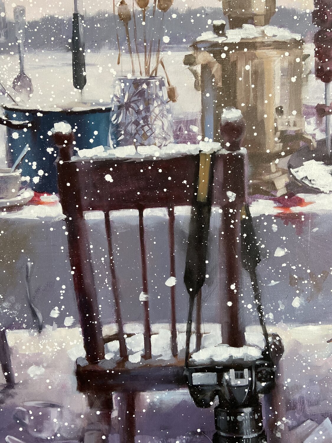 Jan. 1. von Igor Shulman (2023): Malerei Öl auf Leinwand - Singulart