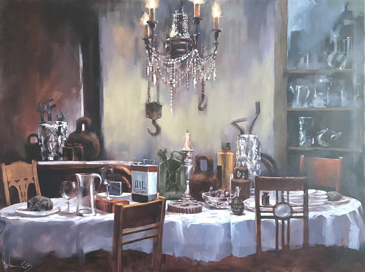 Feb.1 by Igor Shulman (2023) : Painting Oil on Canvas - Singulart