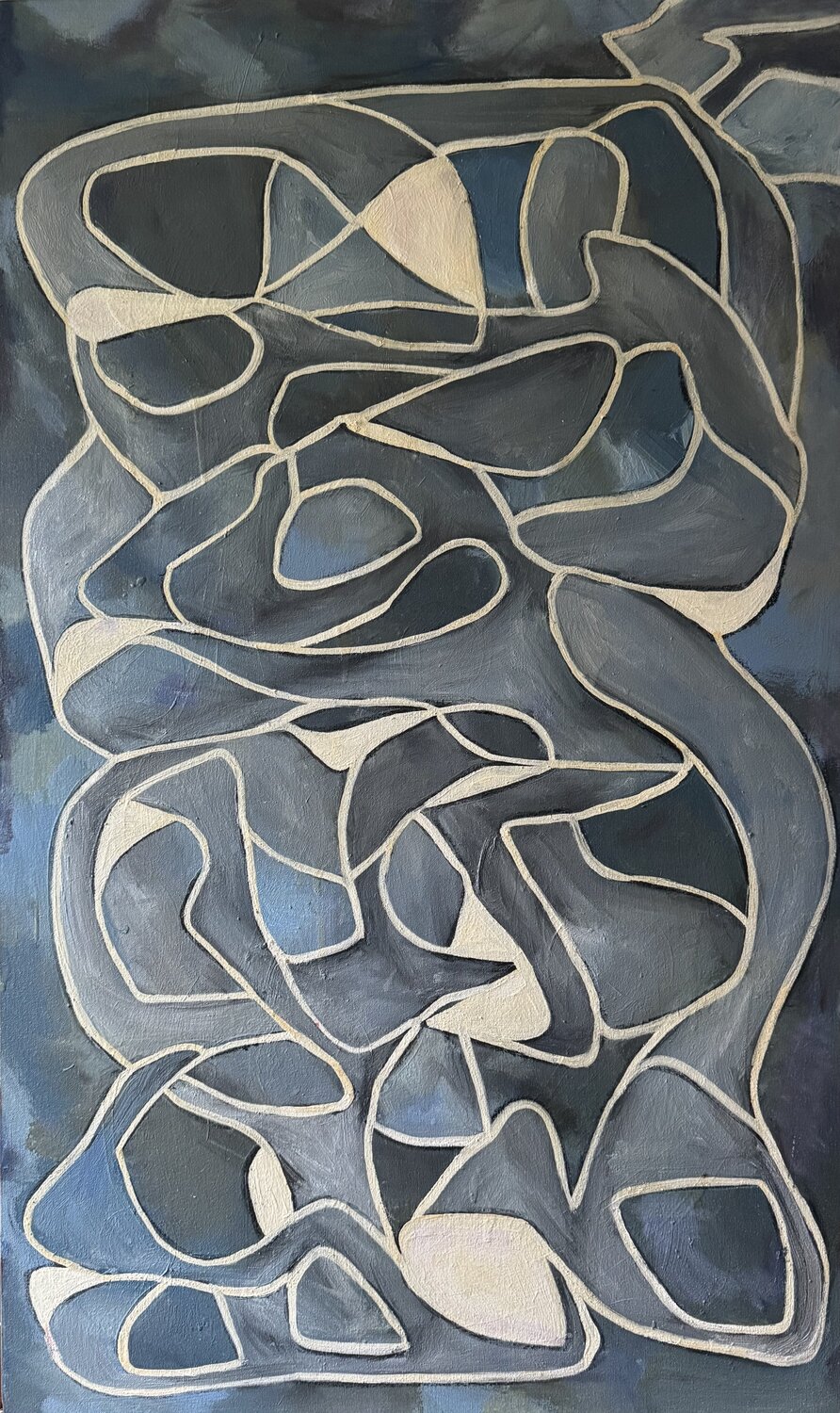 Confluence 3 by Steven Miller (2023) : Painting Oil on Canvas - Singulart