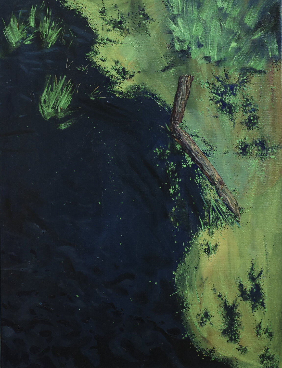 Swamp by Sofia Albee (2023) : Painting Oil on Canvas - SINGULART