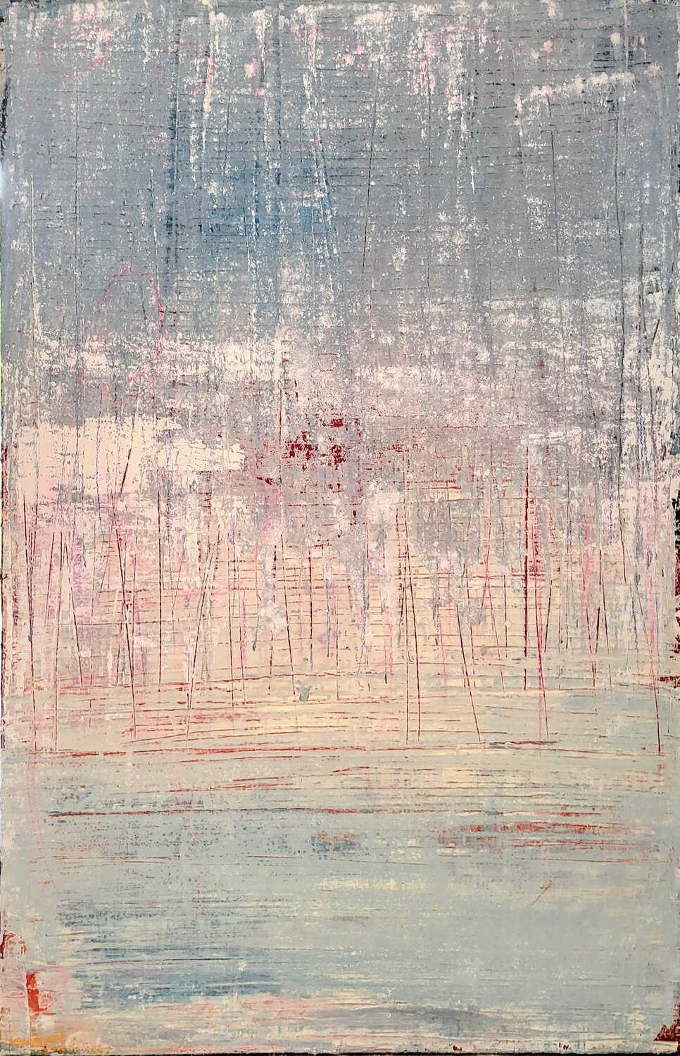 weißes Bild - Vorfreude de Conny Wachsmann (2024): Pintura Acrílico en ...