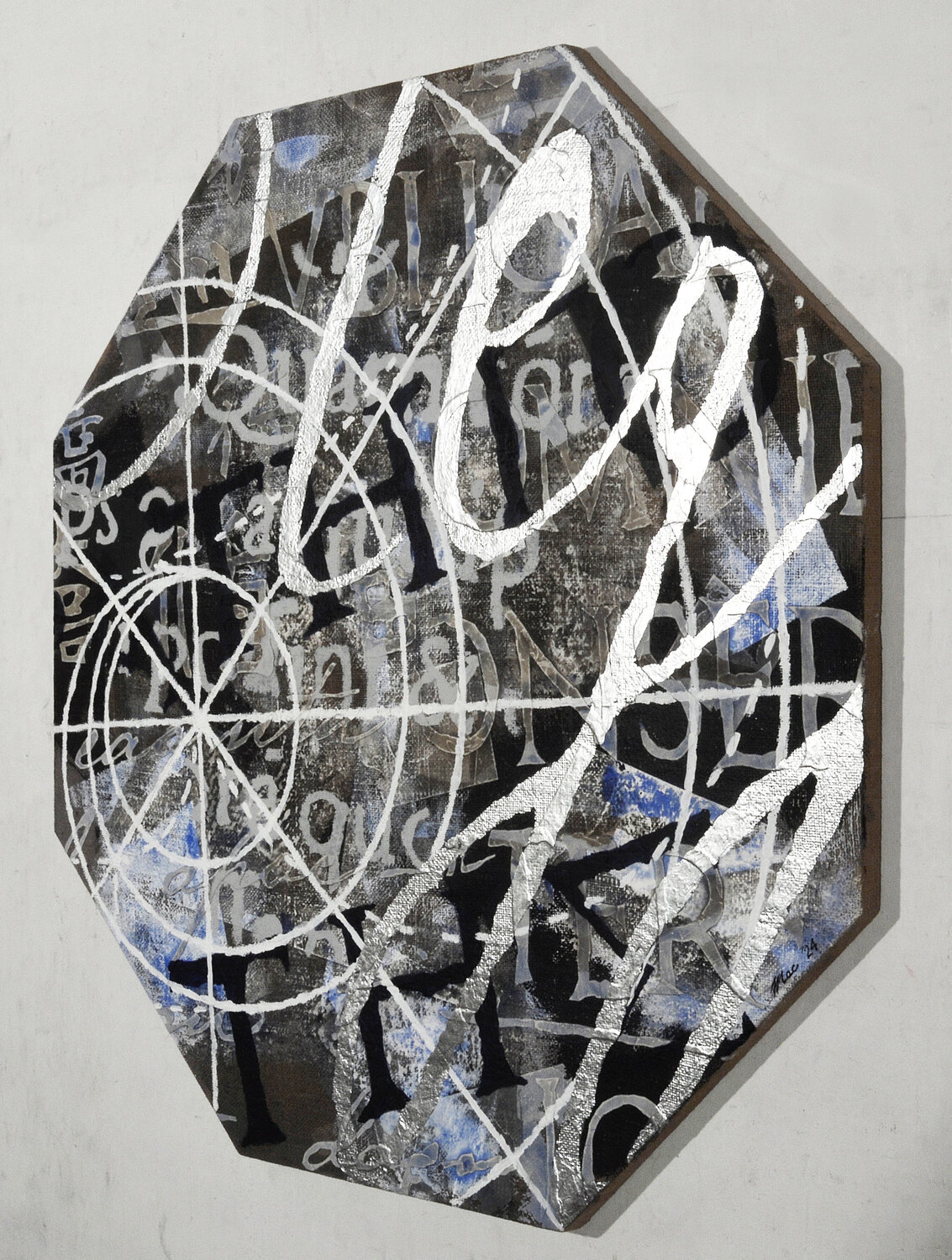 Shape of affirmation by Gian Luigi Delpin (2024) : Painting Acrylic ...