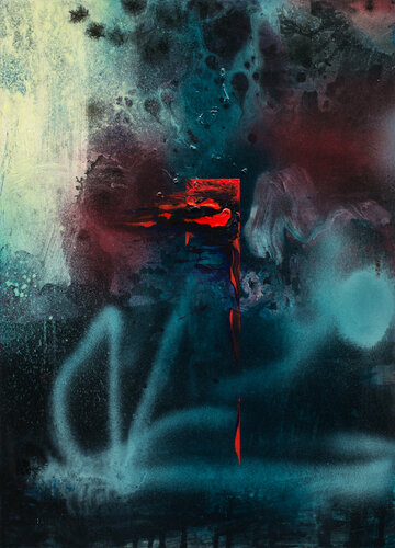 Jupiter by Björn Bauer (2021) : Painting Acrylic on Linen - SINGULART