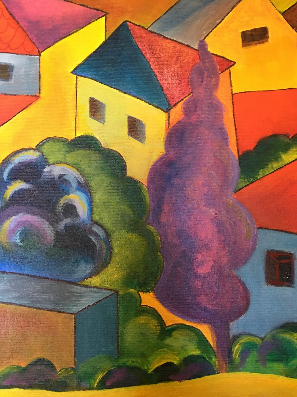 Let's milk some cows by Raquel Poncela (2022) : Painting Acrylic, Ink ...