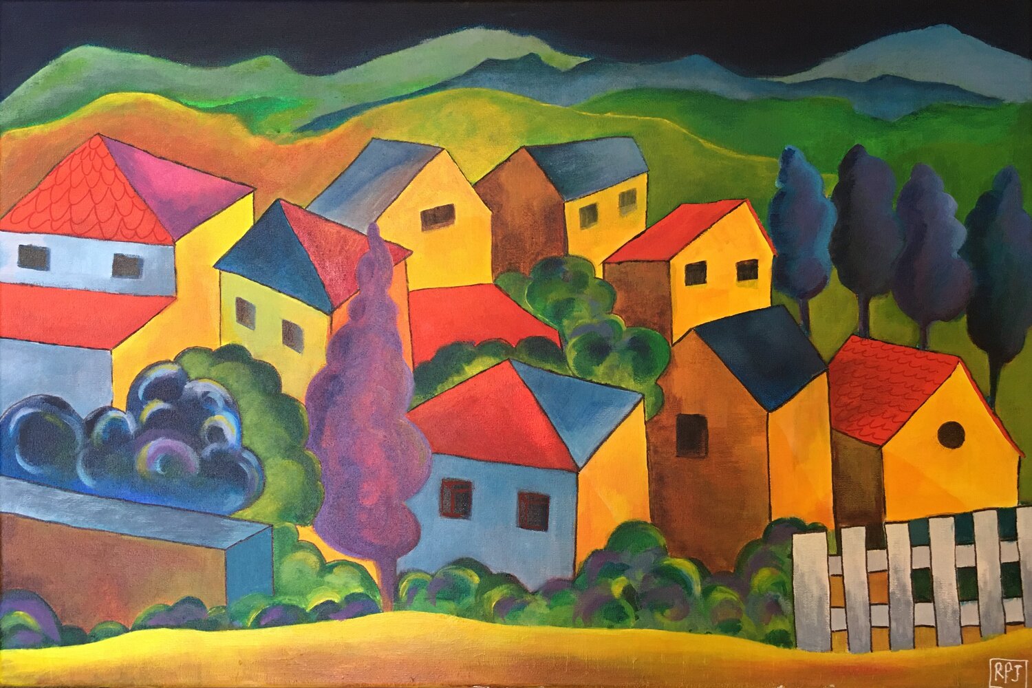 Let's milk some cows by Raquel Poncela (2022) : Painting Acrylic, Ink ...