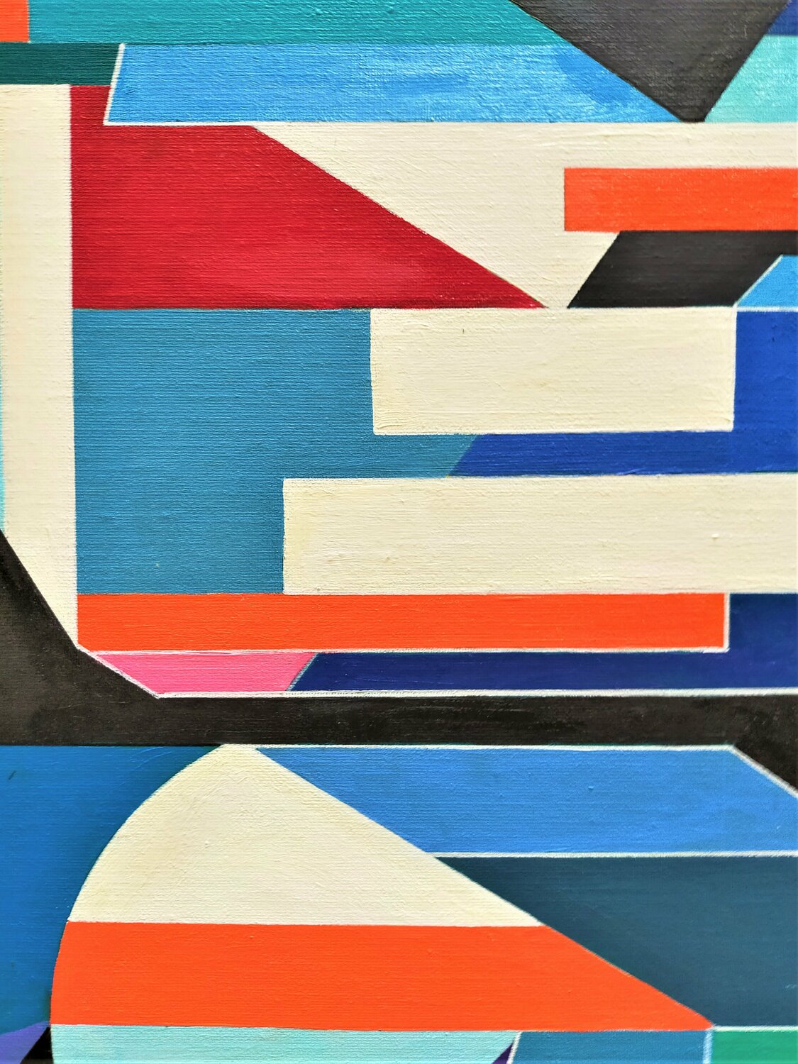 Metropolis by Catherine Sénéchal (2021) : Painting Oil on Canvas ...