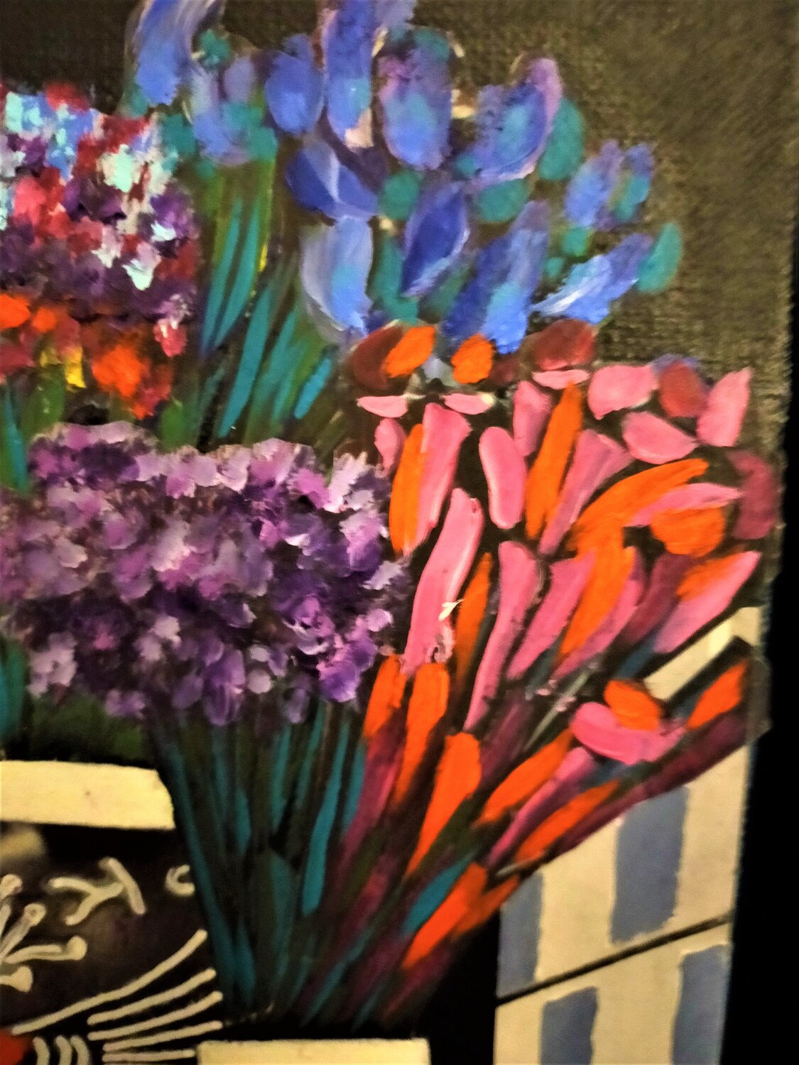 Culbuto by Catherine Sénéchal (2025) : Painting Oil, Collage on Canvas ...