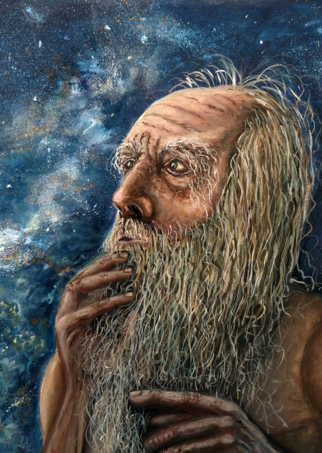 Cuenta Regresiva by Daniel Falabella (2023) : Painting Oil on Fabric ...