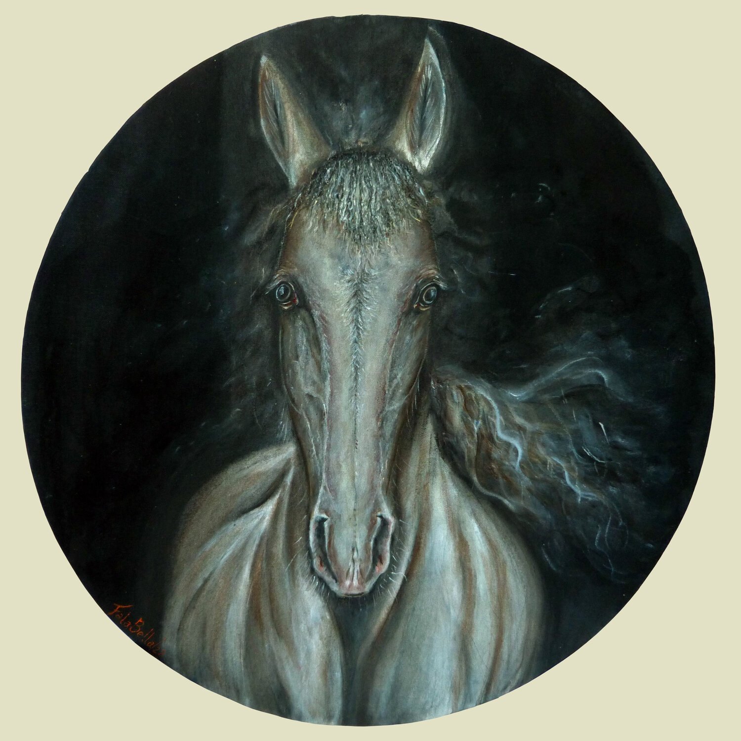 Pegasus by Daniel Falabella (2022) : Painting Oil on Canvas - Singulart