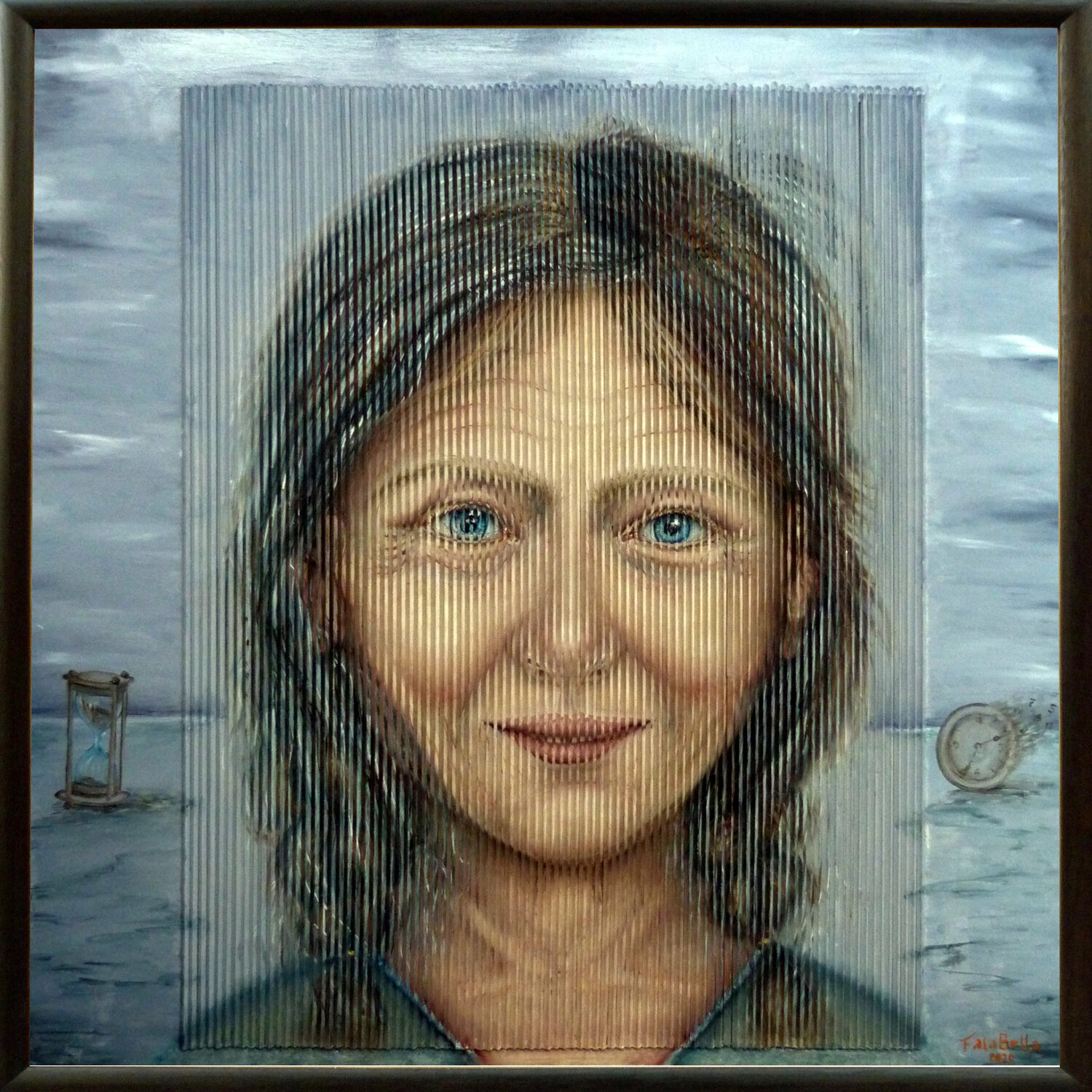 Paso del Tiempo... de Daniel Falabella (2020): Pintura Óleo en Madera ...