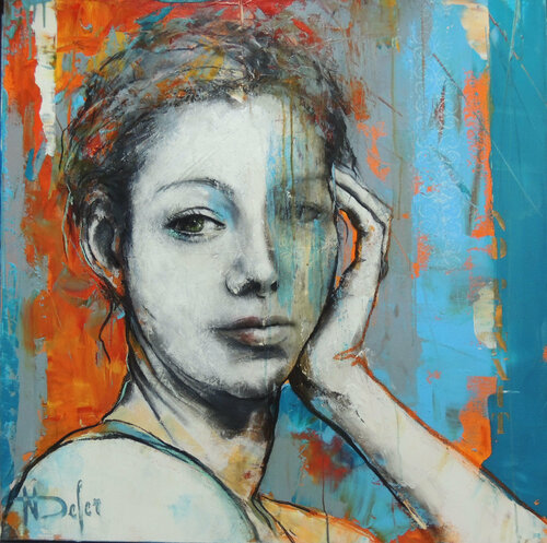 Nadine Defer Artist: Paintings for sale - Singulart